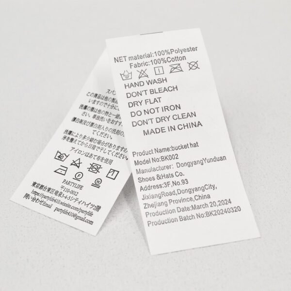 Care Label Requirements for Clothing (USA, UK, EU & Canada): What Must ...